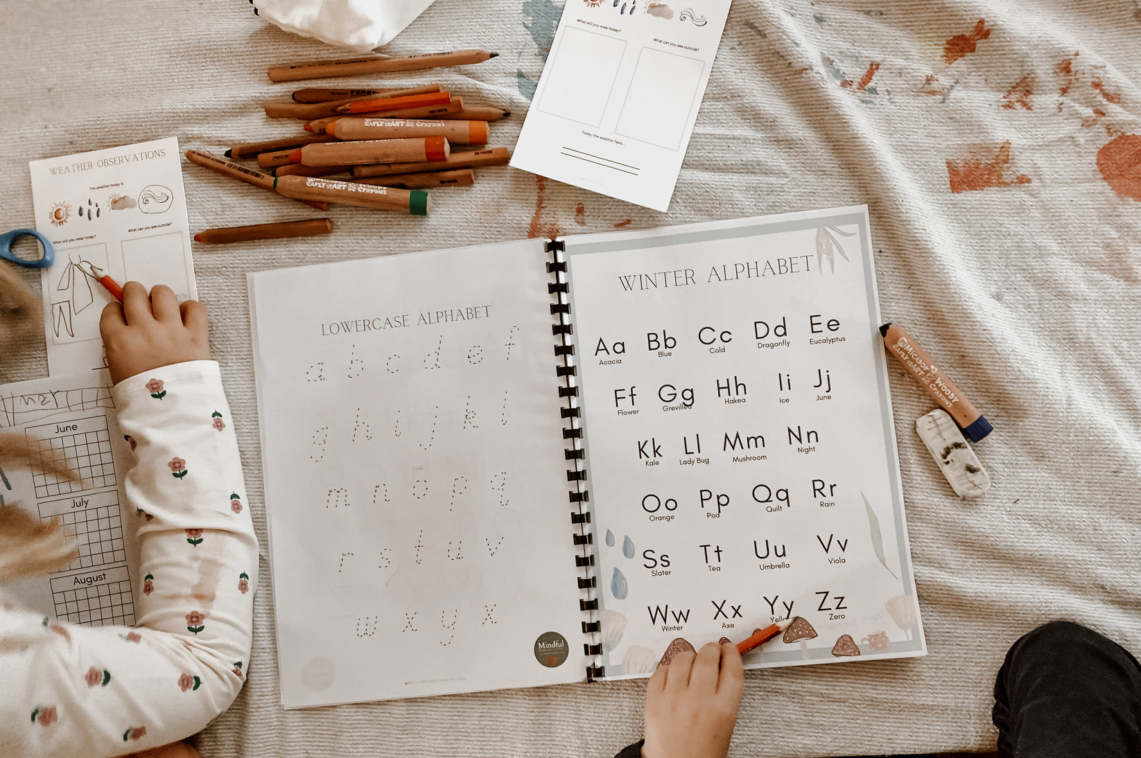 A Wet, Wattle Winter - A workbook on an Australian winter. – Mindful ...